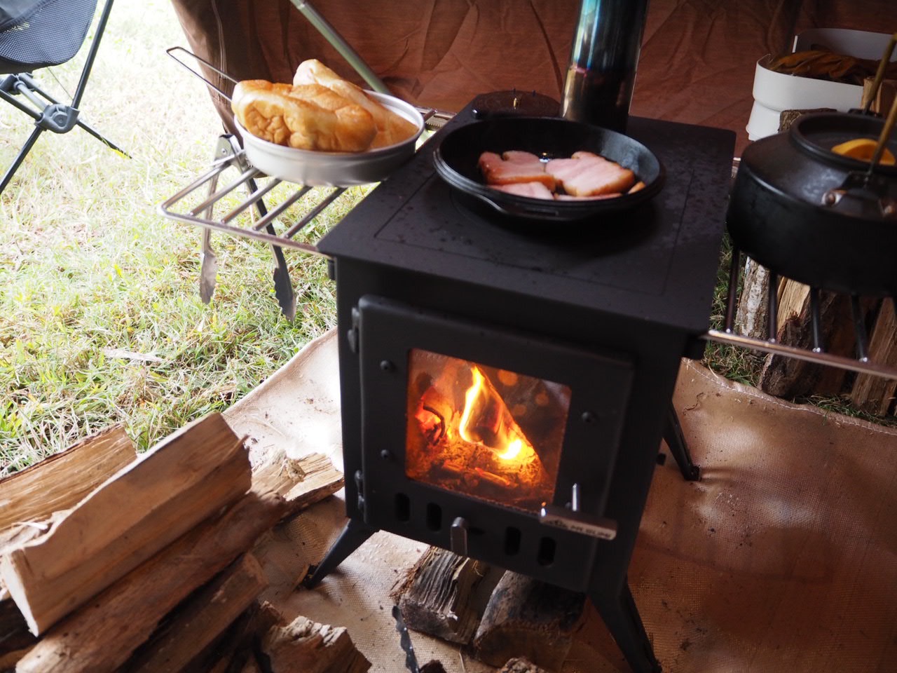 薪ストーブ導入！Mt.SUMIのコージーをレビュー | 168library